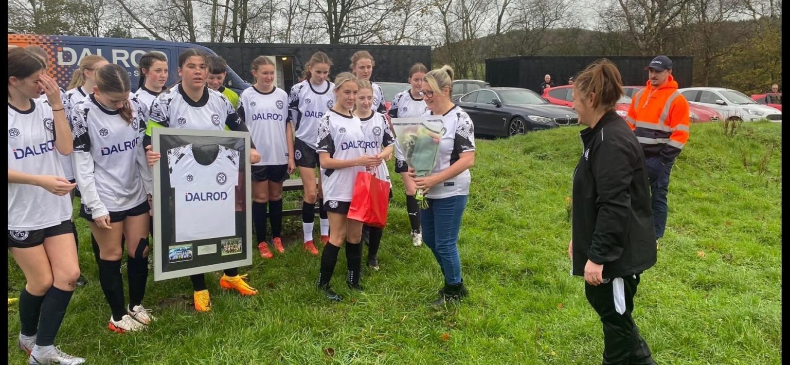 DALROD NOTTINGHAM SUPPORT HEDNESFORD GIRLS TEAM