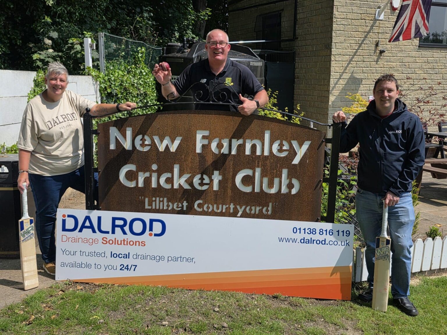 DALROD Leeds get handy with a bat at New Farnley Cricket Club